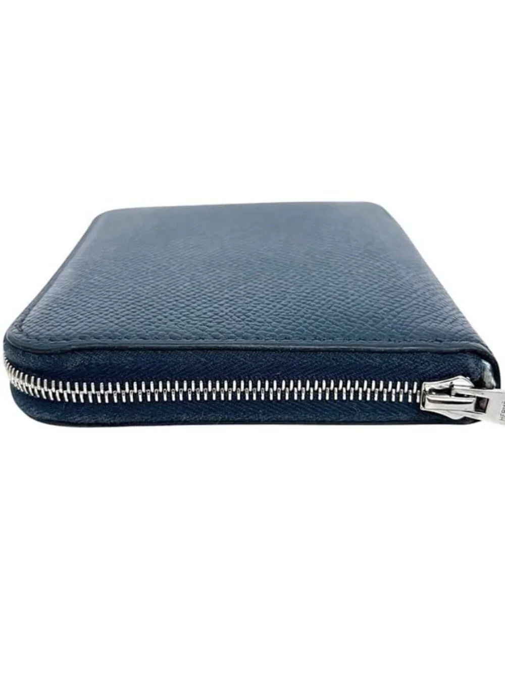 Hermes | Bags | Hermes Coin Case Azap Compact Silk In Navy Wallet Purse ...